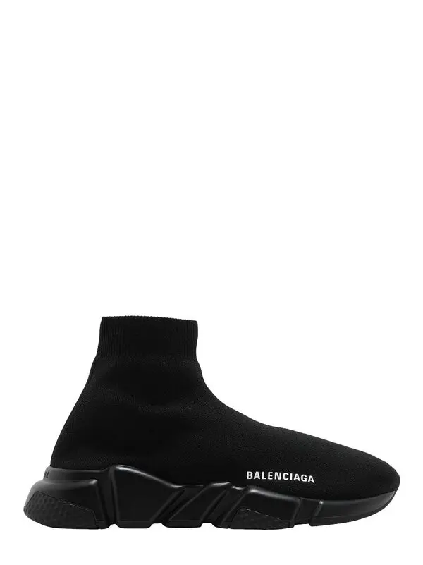 Balenciaga Speed Recycled Sneakers - Black