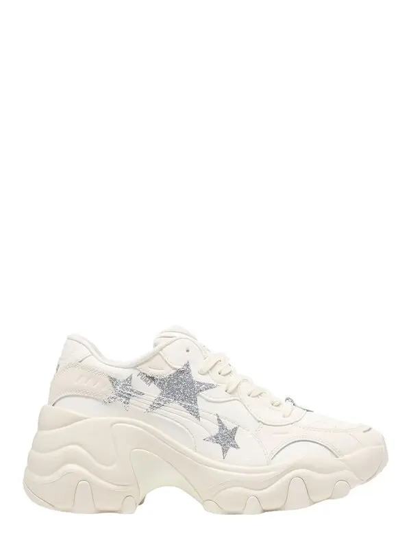 PUMA Pulsar Wedge Star Sneakers - Cream
