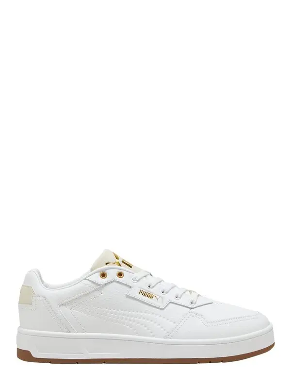 PUMA Court Classic Lux Sneakers - White