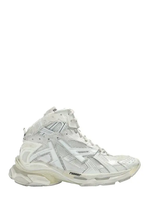 Balenciaga Runner High-top Sneakers - White