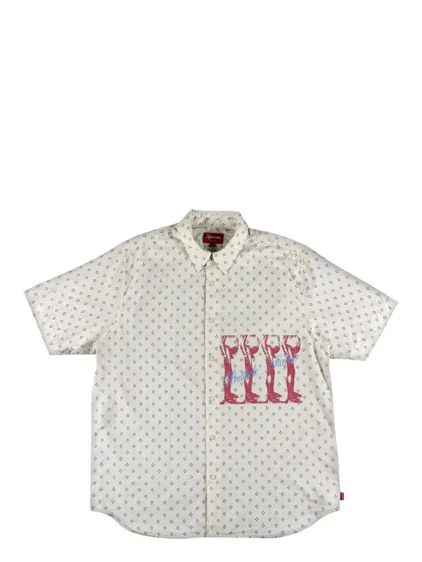 Supreme X Butthole Surfers Short-sleeve Shirt - White