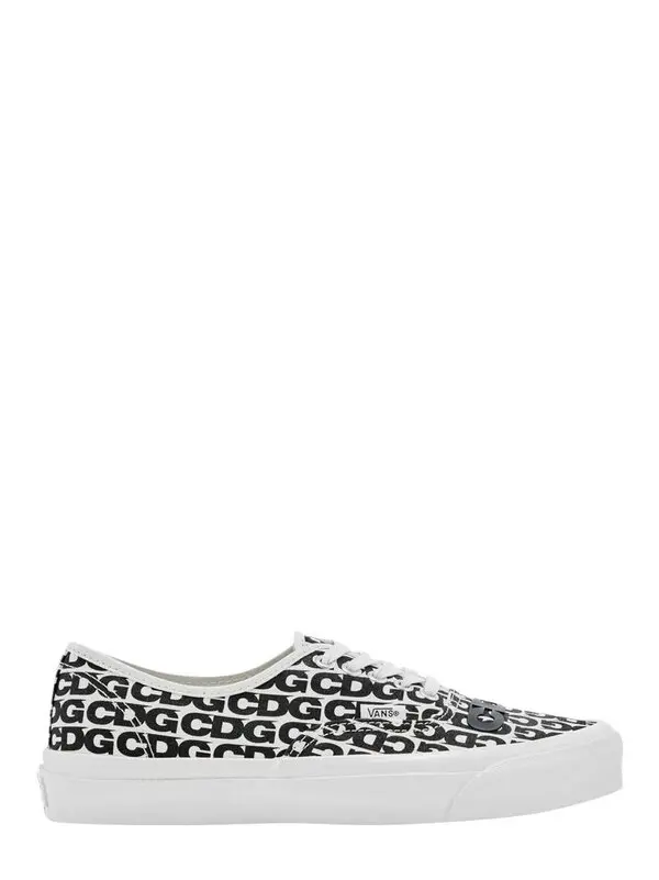 VANS Comme Des Garçons X Authentic Cdg Print Sneakers - White