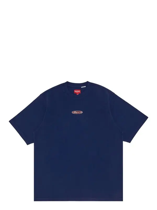 Supreme Oval Short-sleeve Top - Blue