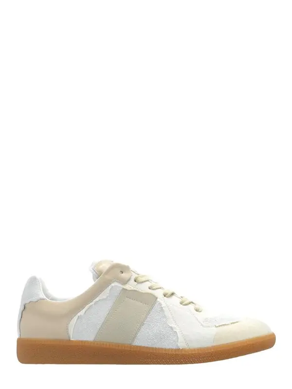 MAISON MARGIELA Replica Inside Out Low Sneakers - Cream