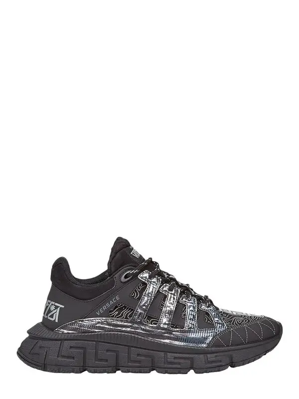 Versace Trigreca Milan Sneakers - Black