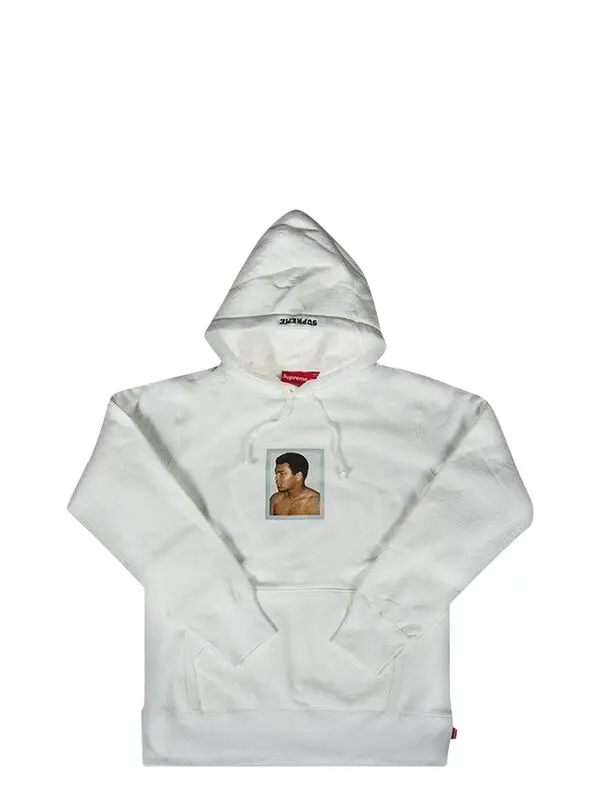 Supreme Ali X Warhol Hooded Sweatshirt - White