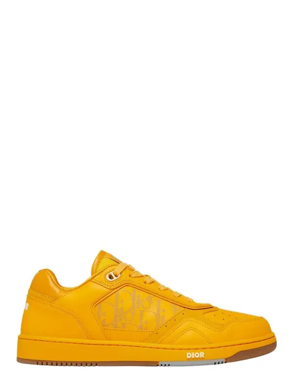 Dior B27 Low Oblique World Tour Sneakers - Yellow