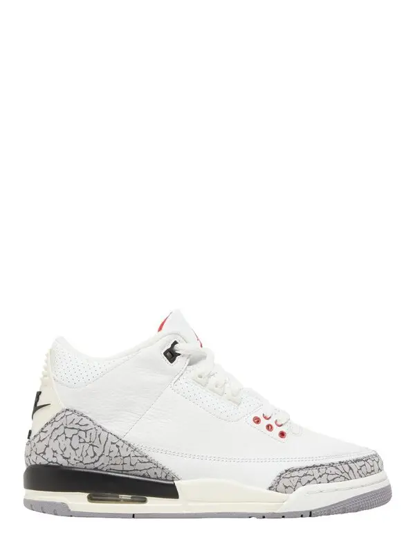 JORDAN 3 Retro Gs - White