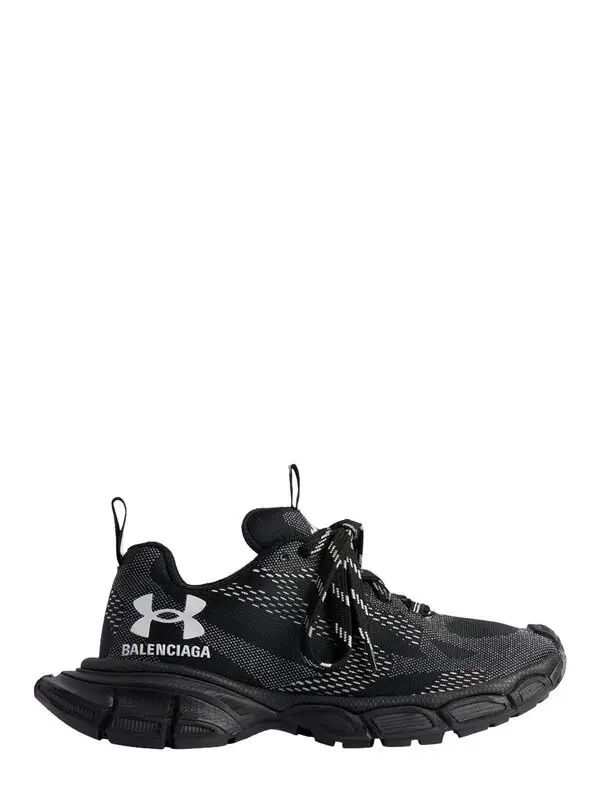 Balenciaga Under Armour X 3xl Knit Sneakers - Black