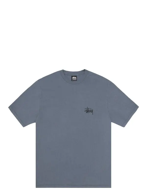 StÜssy Basic Pigment-dyed Tee - Blue
