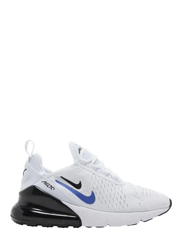Nike Air Max 270 Gs 'double Swoosh' Sneakers - White