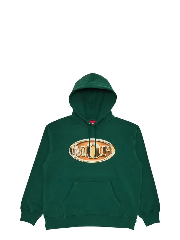 Supreme M.o.p. Hooded Sweatshirt - Green