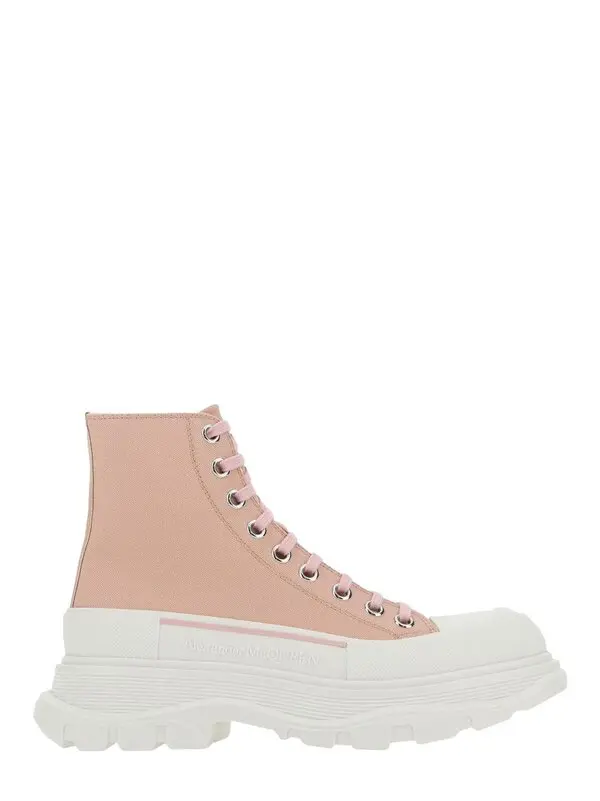Alexander McQueen Tread Slick Boots - Pink
