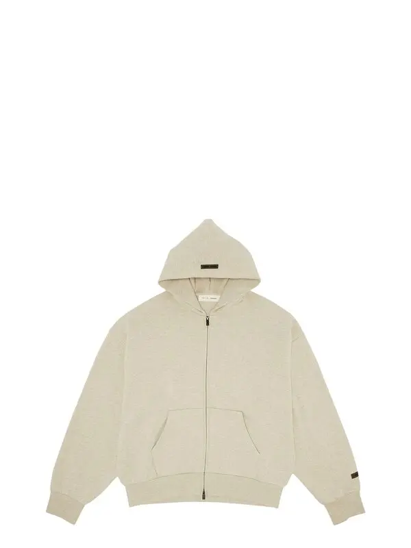 Fear Of God Classic Full Zip Hoodie - Grey