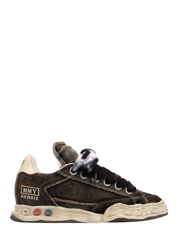 Mihara Yasuhiro Herbie Puffer Low Sneakers - Black