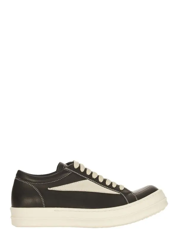 Rick Owens Porterville Vintage Low Top Sneakers - Black
