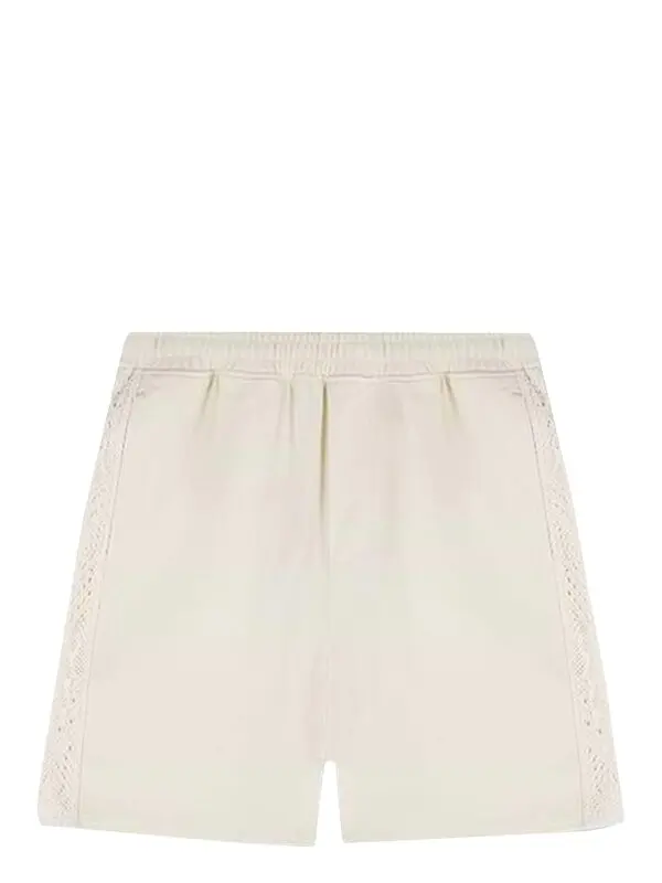 REPRESENT Knitted Panel Shorts - White