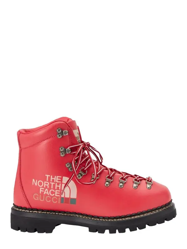 Gucci The North Face X Ankle Boots - Red