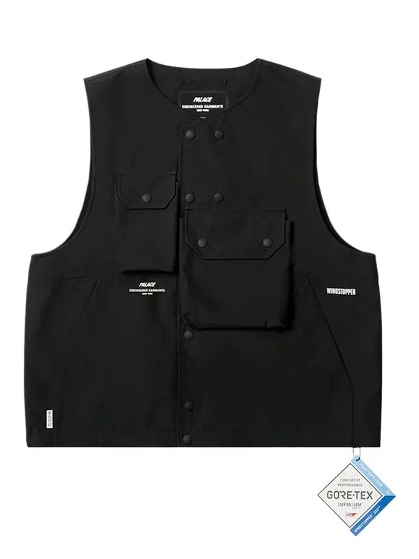 PALACE X Engineered Garments Gore-tex Infinium Cover Vest - Black