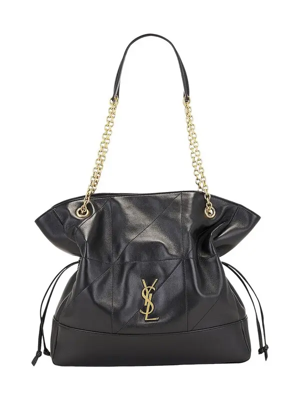 Saint Laurent Shopping Chain Bag - Black