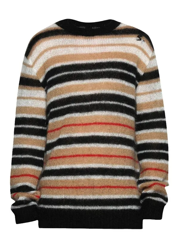 Marni Striped Brushed Mohair Sweater - Multicolor