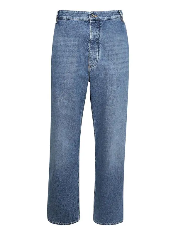 Bottega Veneta Rigid Denim Jeans - Blue
