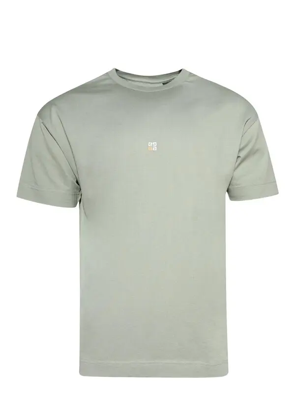 Givenchy 4g Embroidered T-shirt - Green