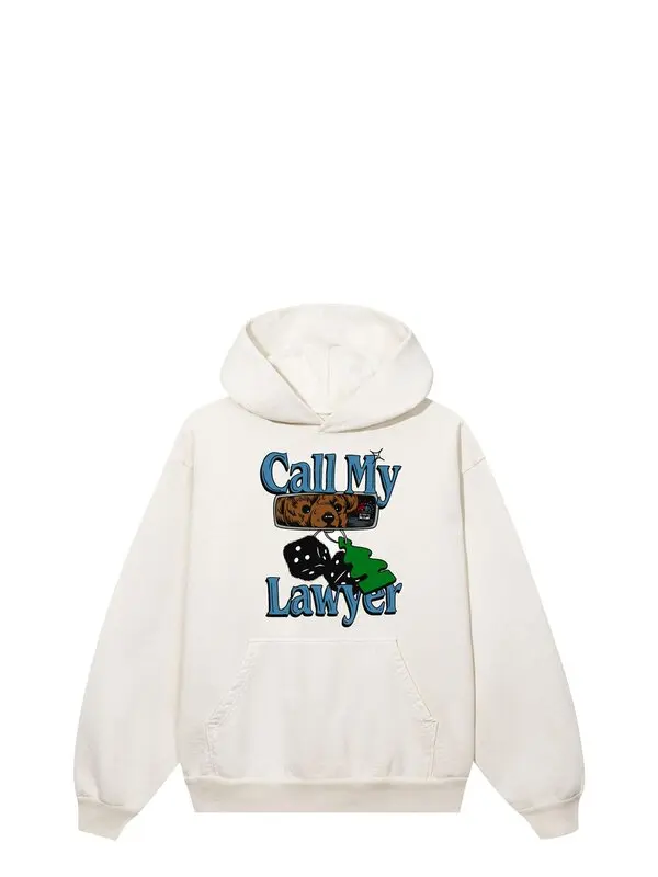 MARKET Call My Lawyer Chase Hoodie - White