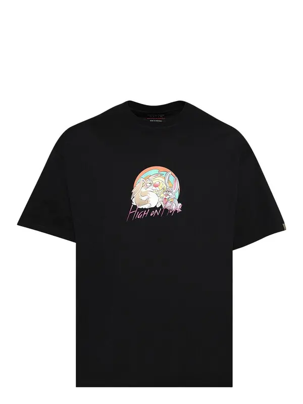 Martine Rose Short-sleeve Oversized T-shirt - Black