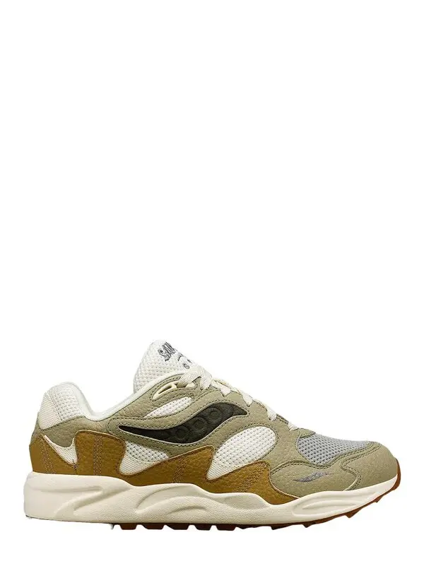 Saucony Grid Shadow 2 'mushroom Pack Sand Sage - Cream