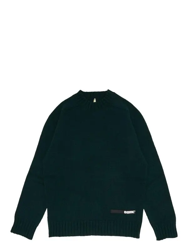 OAMC Knitted Nuptse Crewneck - Green