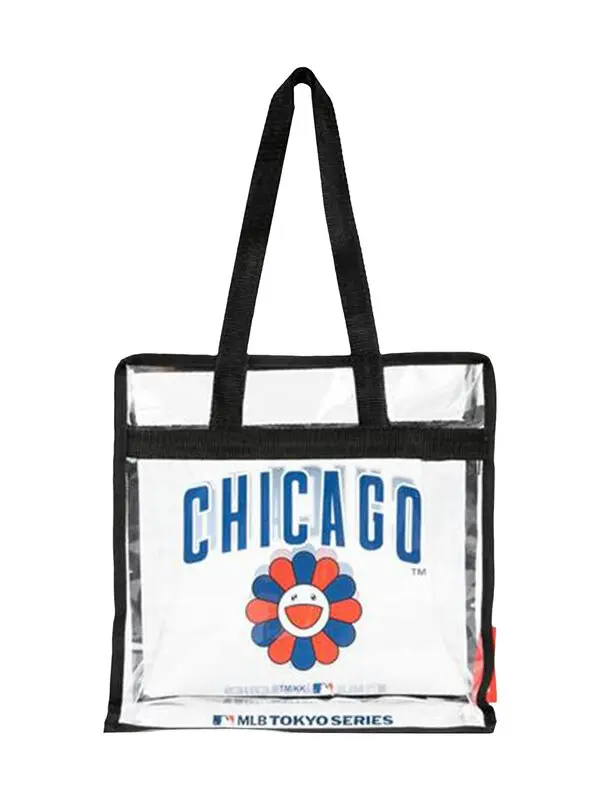 TAKASHI MURAKAMI X Mlb World Tour Tokyo Series 2025 Cubs Tote Bag - Red