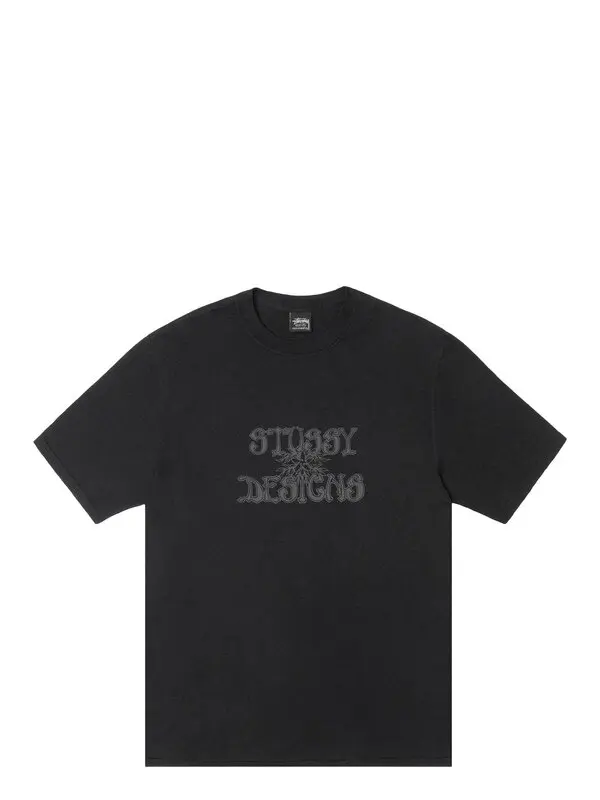 StÜssy Wes Palms Tee - Black