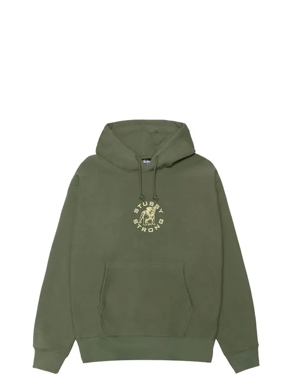 StÜssy Strong Mac Hoodie - Green