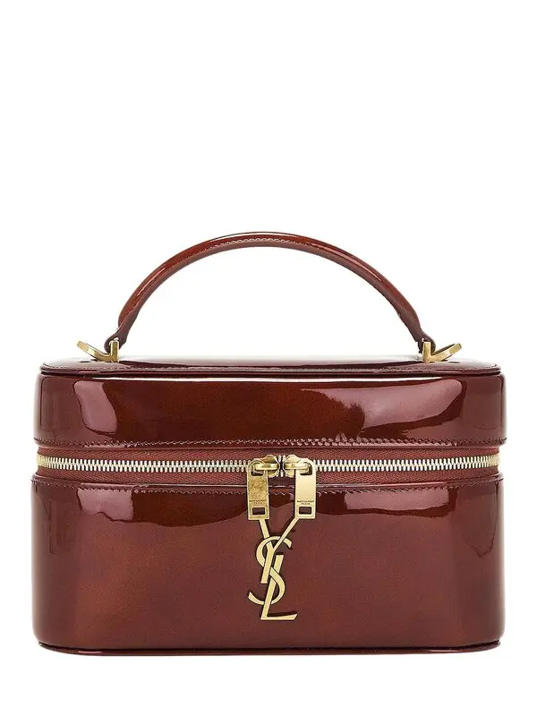 Saint Laurent Vanity Bag - Brown