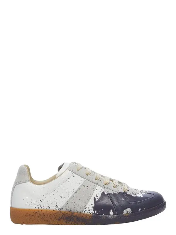 MAISON MARGIELA Replica Low 'paint Splatter - White