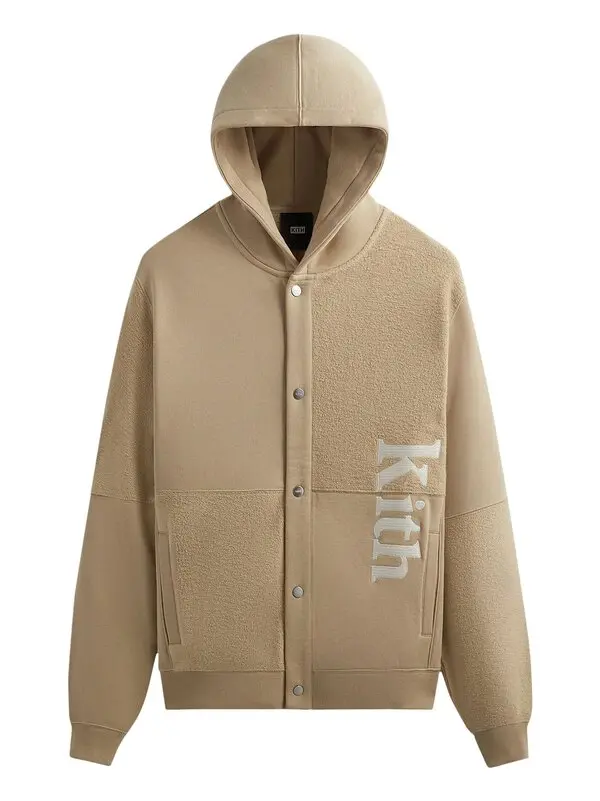Kith Reverse Panelled Williams Vi Hooded Jacket - Tan