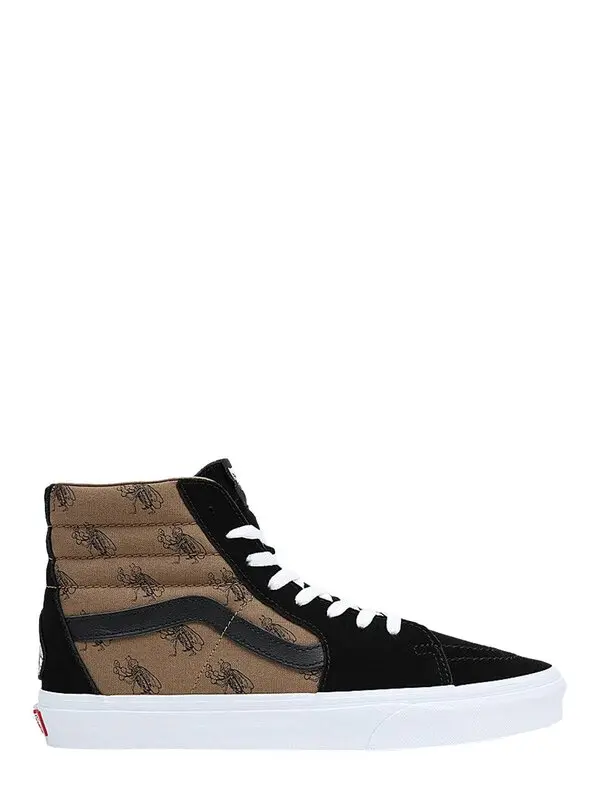 VANS Sk8-hi Check Research Sneakers - Brown