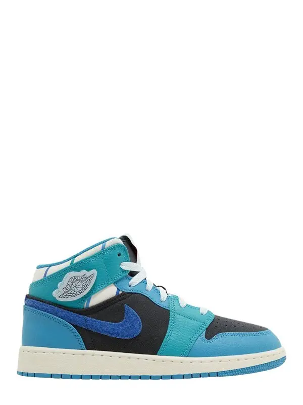 JORDAN 1 Mid Gs Sneakers - Blue