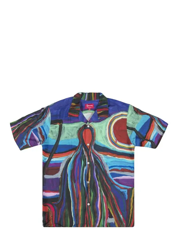 Supreme Reaper Rayon Shirt - Blue