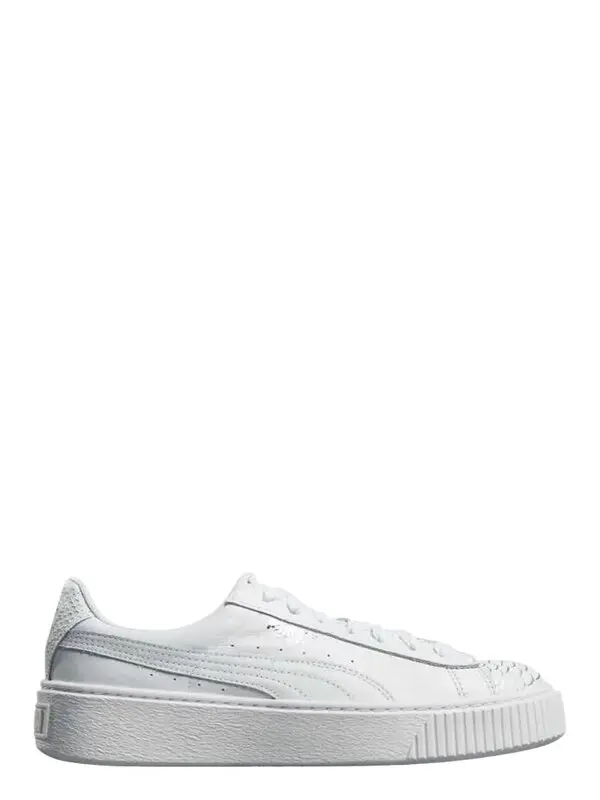 PUMA Basket Platform Sneakers - White
