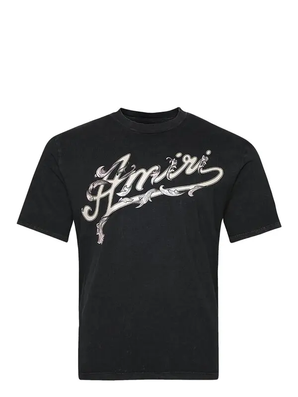 Amiri Filigree Tee - Black