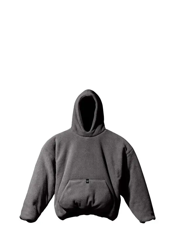Yeezy Polar Fleece Padded Hoodie - Grey