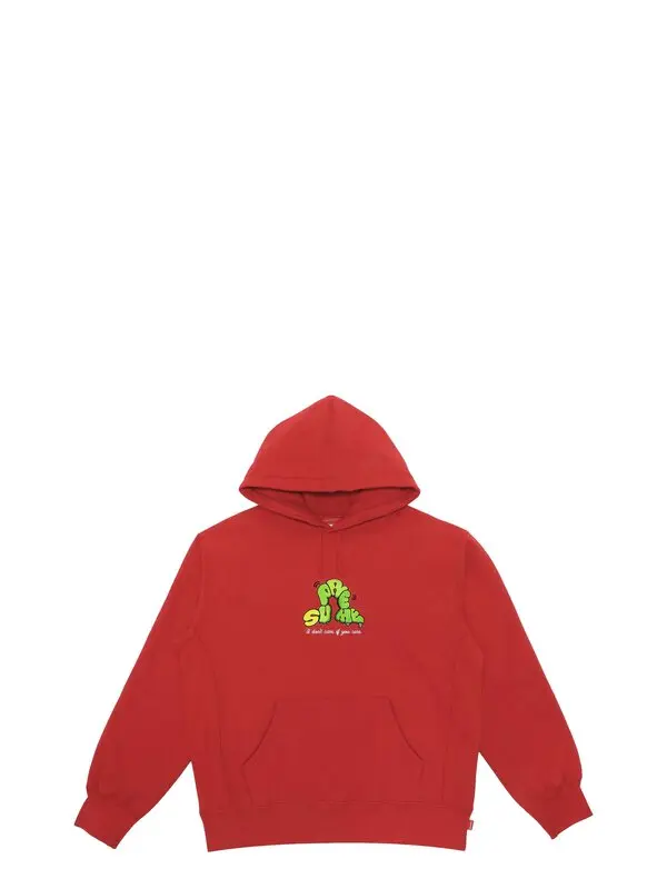 Supreme Hooded Sweatshirt - Red