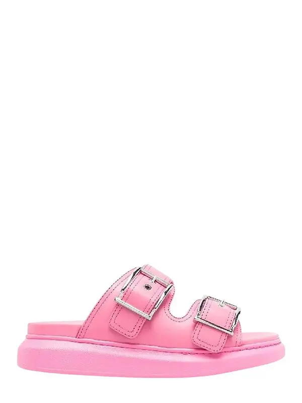 Alexander McQueen Buckle Sandal - Pink