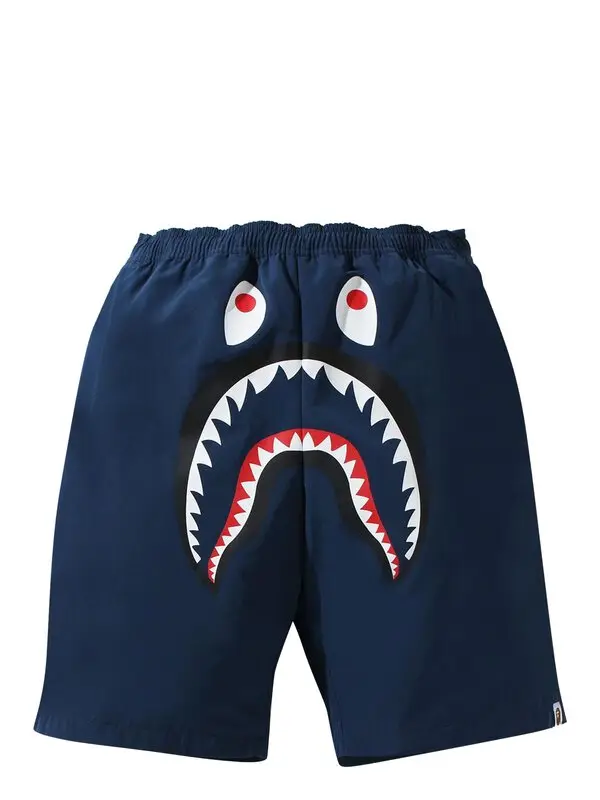 BAPE Shark Beach Shorts - Blue