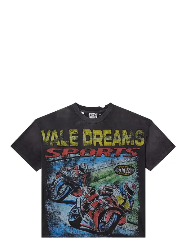 VALE FOREVER Motocross T-shirt - Black