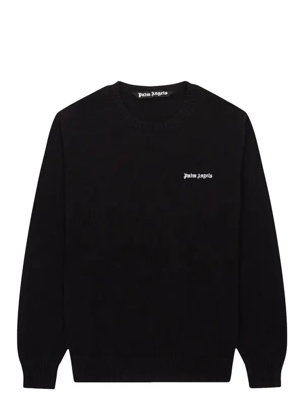 Palm Angels Classic Logo Sweater - Black