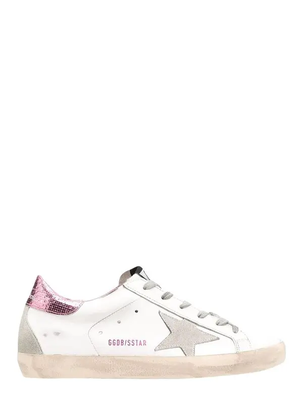 GOLDEN GOOSE Superstar Lace-up Sneakers - White