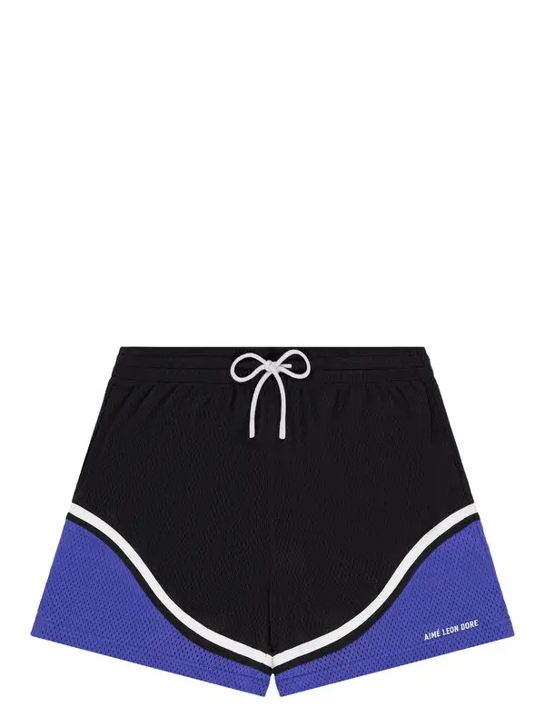Aimé Leon Dore Colorblock Court Short - Black